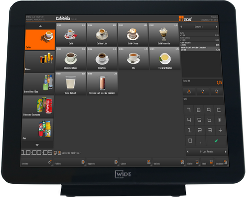 Balances de commerce tactile, industrielle, ponts bascule, TPV